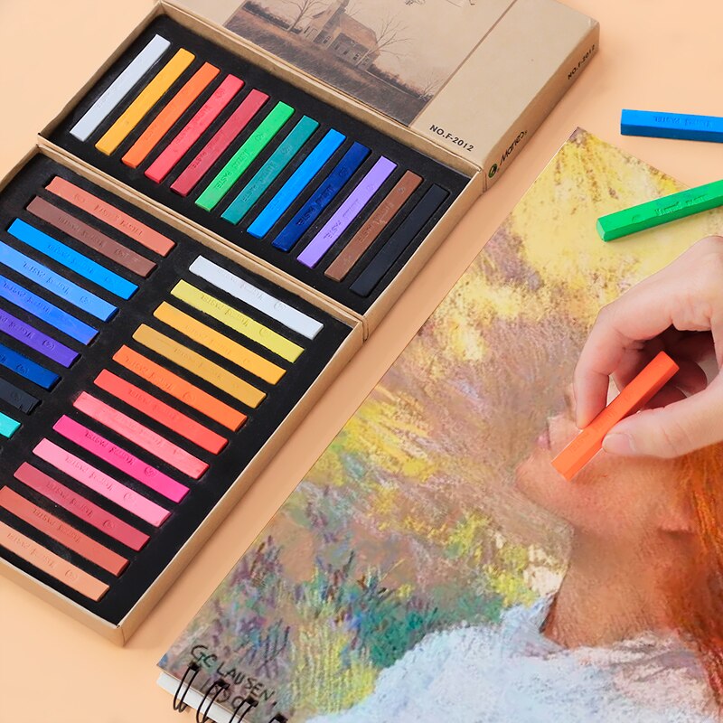 Marie's Painting Crayons Soft Dry Pastel 12/24/36/... – Vicedeal