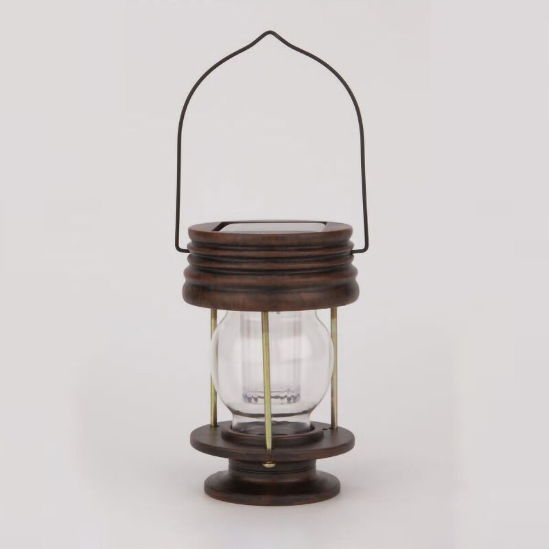 LED Retro Solar Lamp Vintage Outdoor Light Hanging... – Grandado