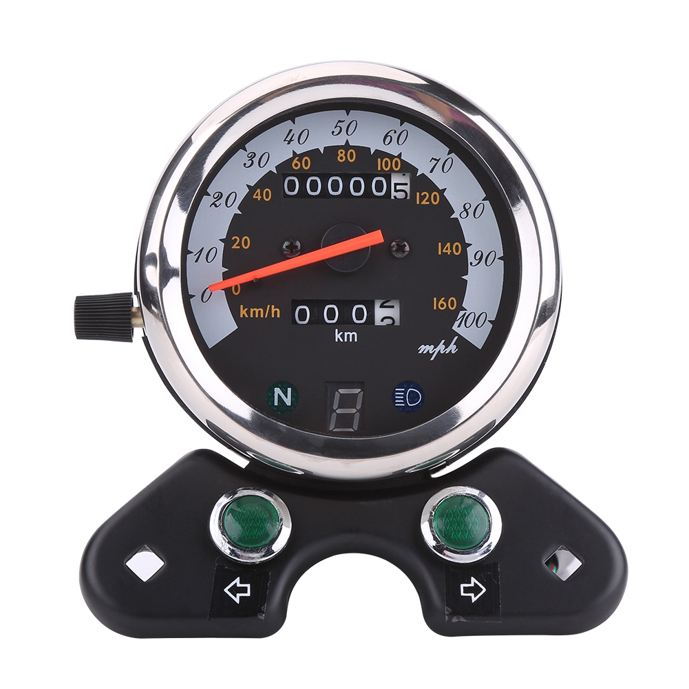 Motorcycle Speedometer Speedo Meter Universal Moto... – Grandado