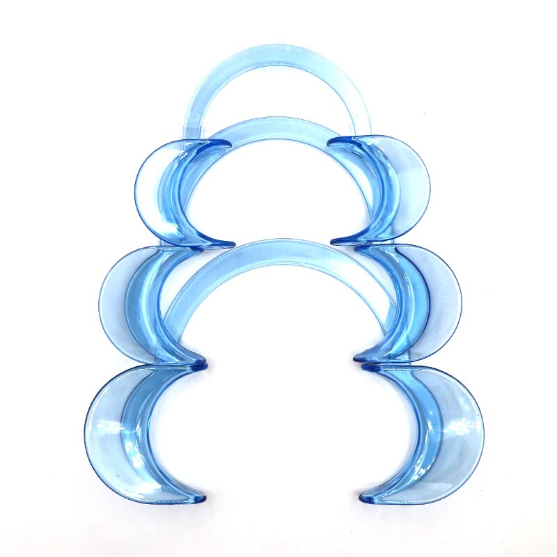 3pcs Blue/White Dental Mouth Opener C Shape Cheek ... – Vicedeal