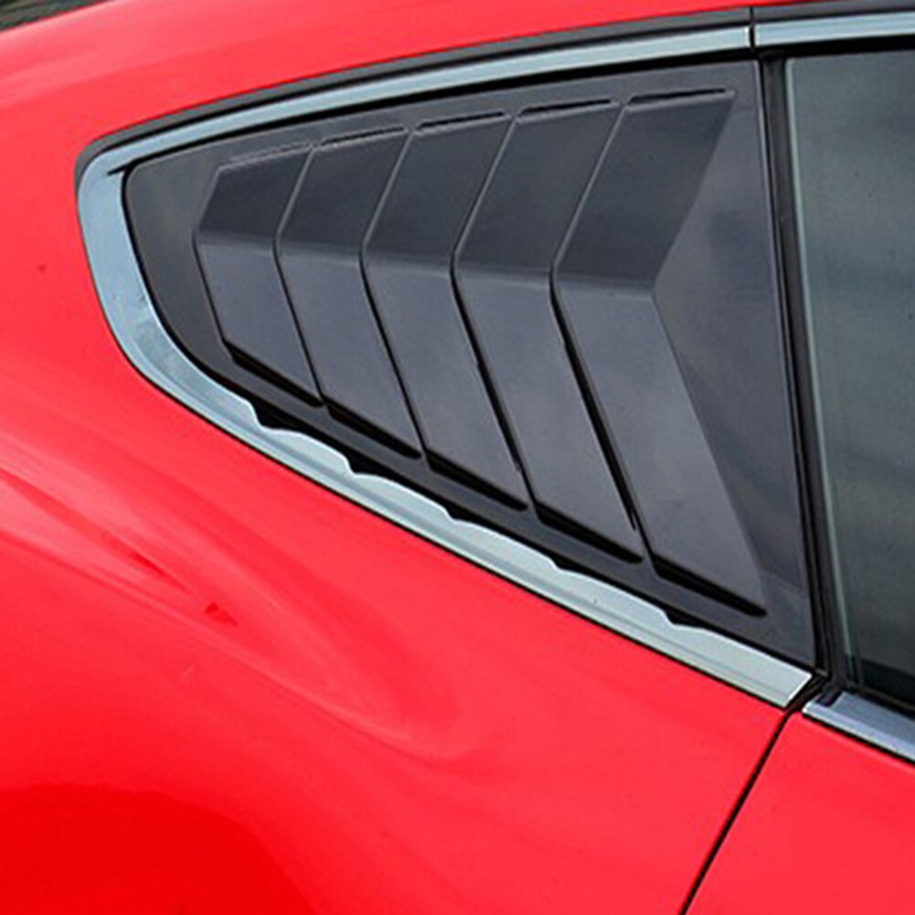 2 Pcs Carbon Fiber Side Window Scoop Louvers Cover... – Grandado