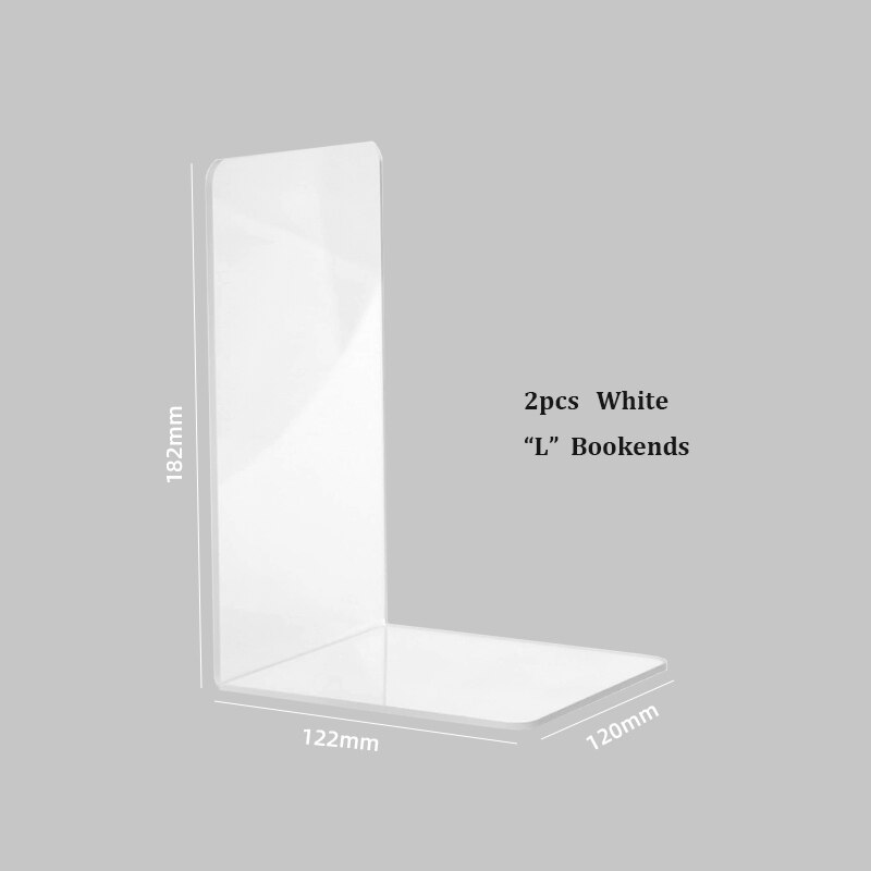 Office Desktop Bookends Acrylic Multi-layer Book S... – Grandado
