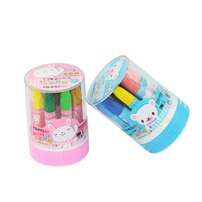 Crayones de cera de 12 colores de alto nivel de ac... – Grandado