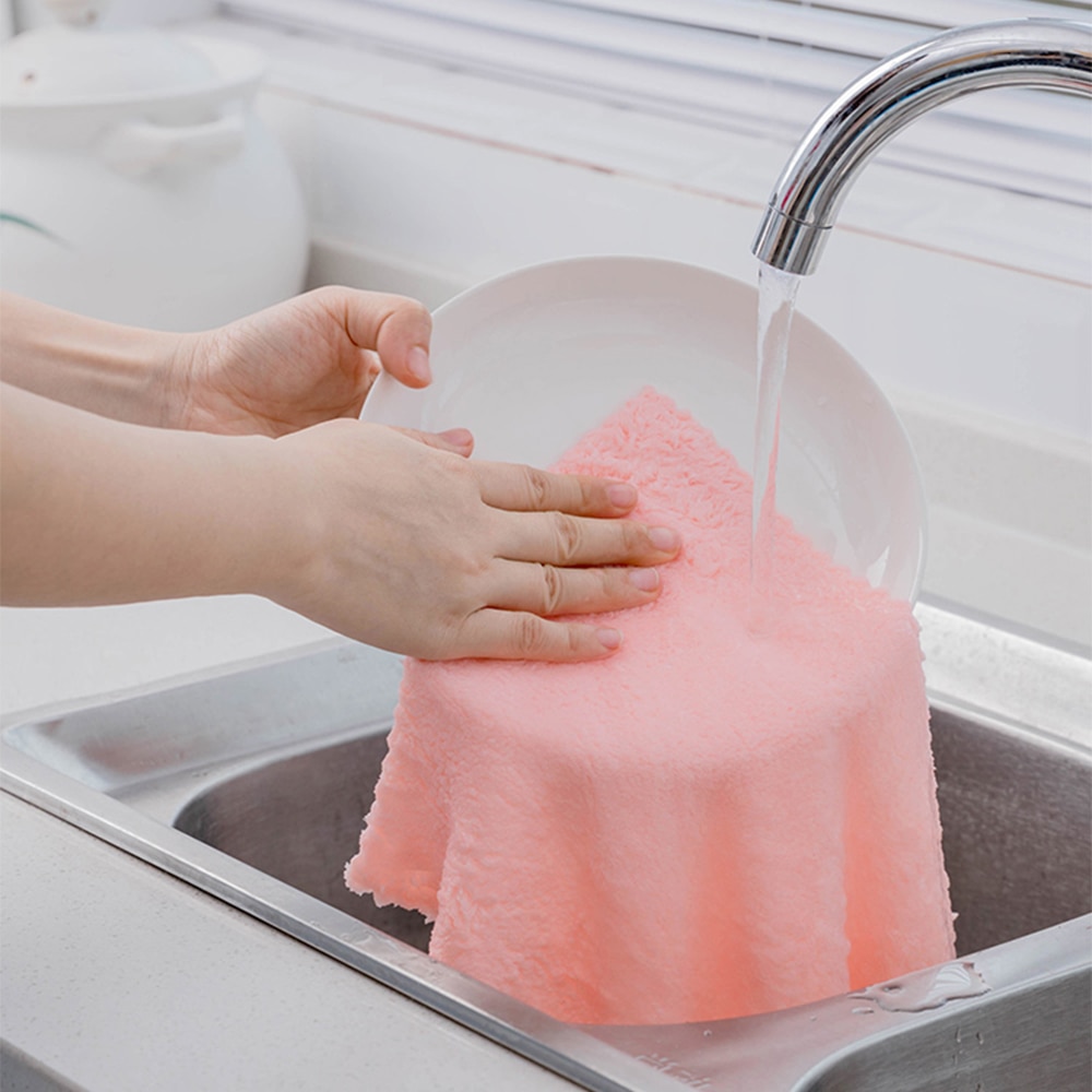 Anti-oil kitchen cleaning cloth household high-eff... – Grandado