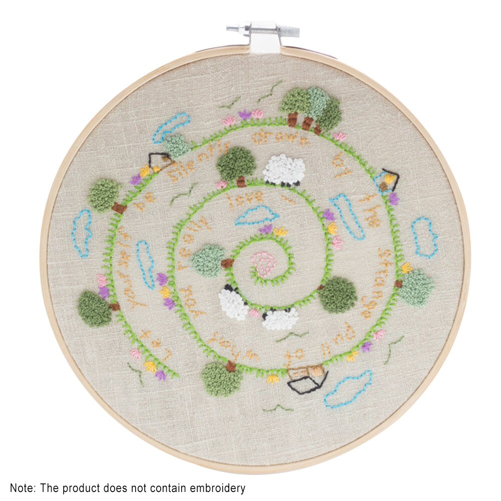 DIY Embroidery Starter Kit Pre Printed Needlework ... – Vicedeal