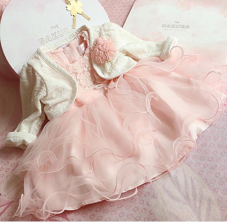 2pcs Baby Meisjes Doop Formele Kleding Prinses Gow... – Vicedeal