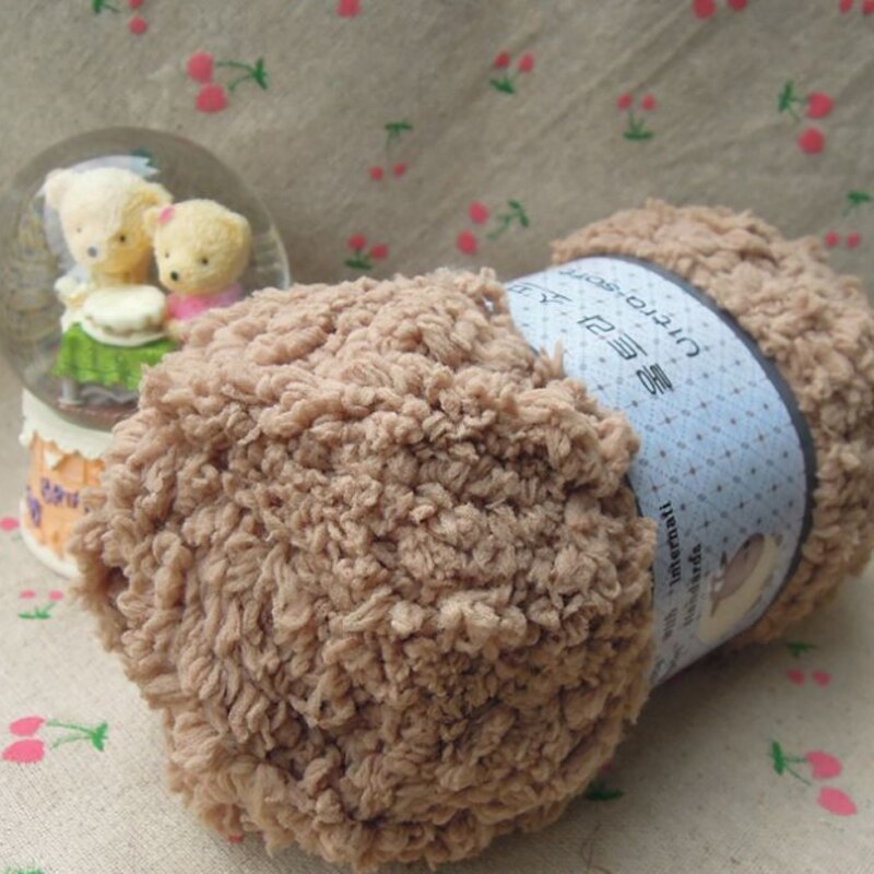 Chunky Faux Fur Cashmere Yarn Hand Knitting Super ... – Grandado
