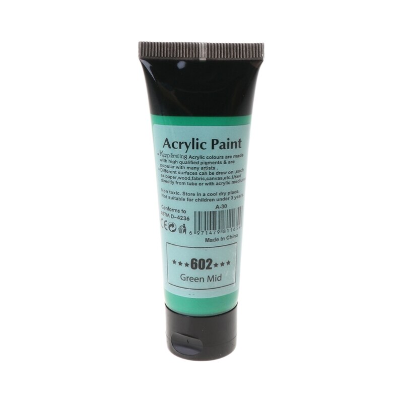 6 Colors 30ml Acrylic Paint Set Drawing Painting P... – Grandado