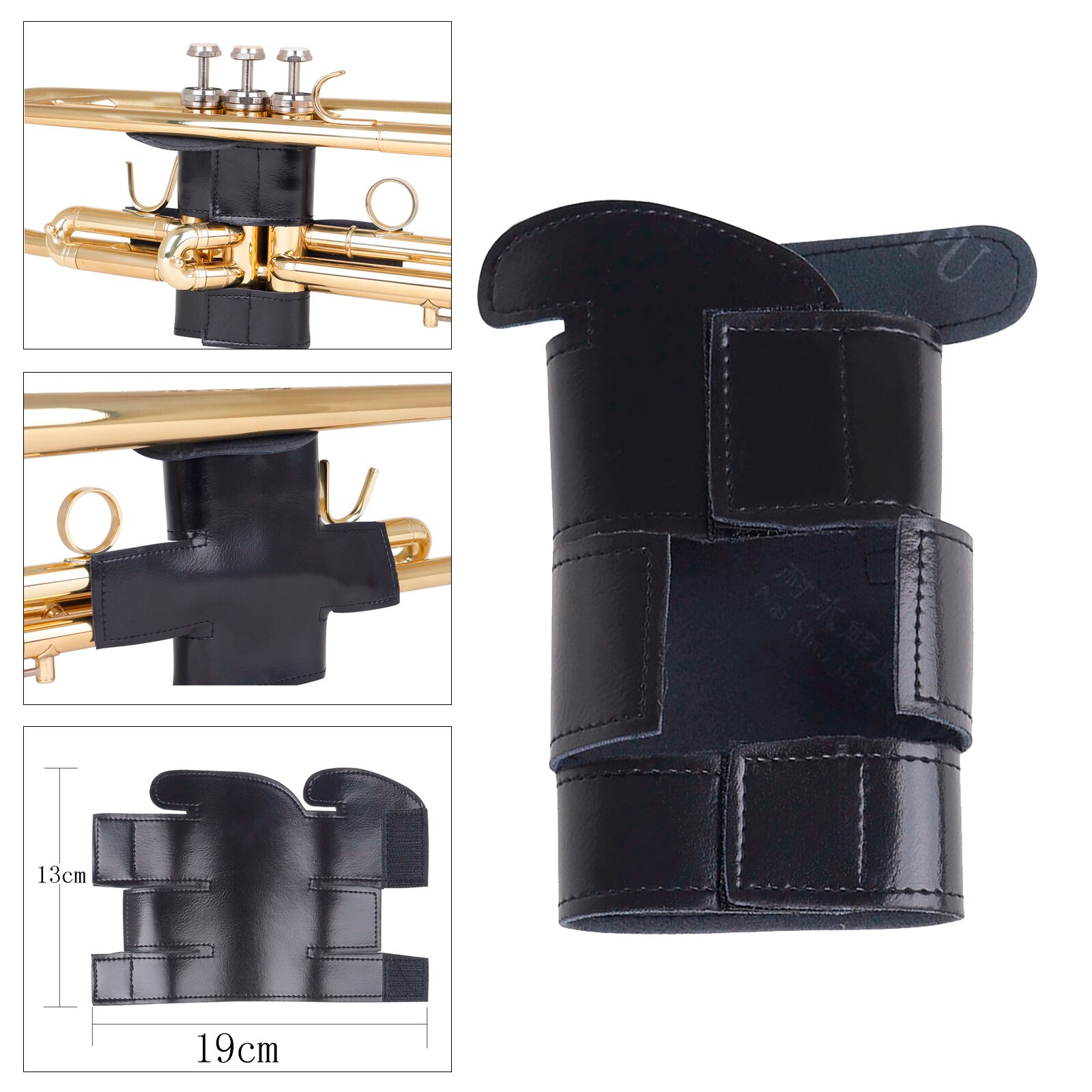 Trumpet Valve Guard PU Leather Trumpet Protector C... – Vicedeal