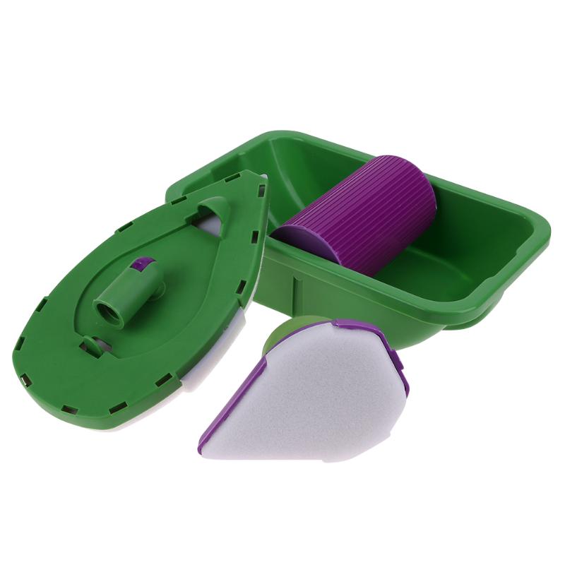 9pcs/Set Paint Roller Tray Sponge Pads Kits Househ... – Grandado