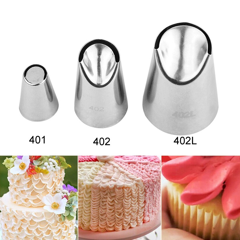 3 pcs/lot Dahlia Petals Ruffle Tips Icing Piping N... – Grandado