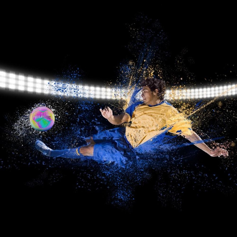 Fluorescent Reflective Cool Glowing Football Child... – Vicedeal