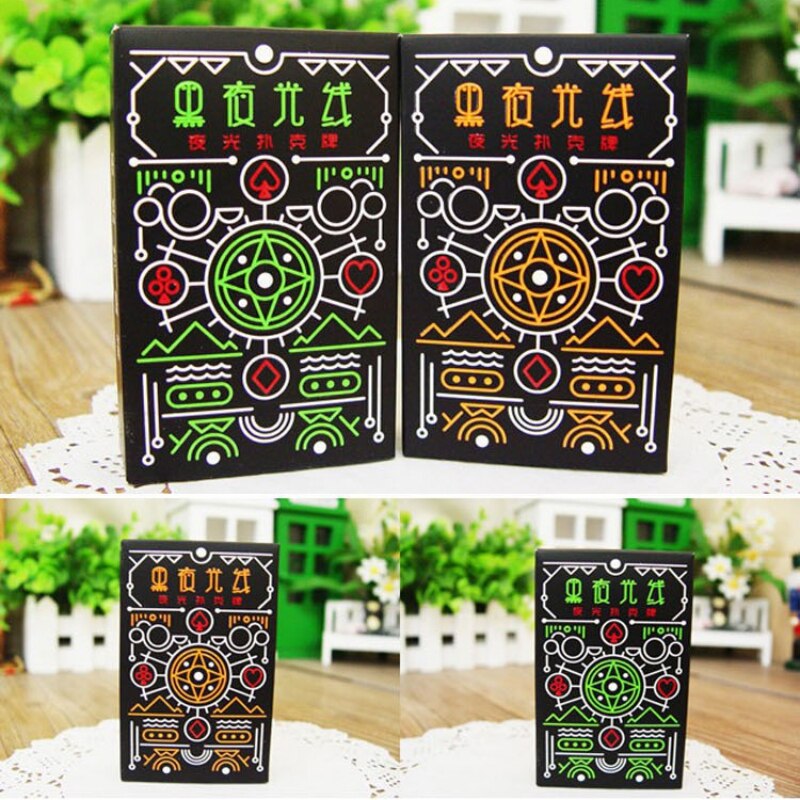 Luminous Playing Cards Glow In The Dark Poker Card... – Grandado
