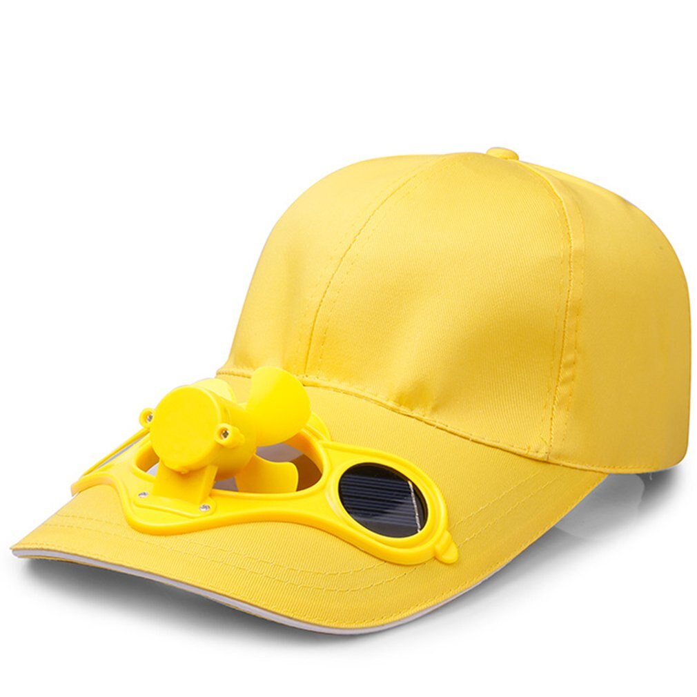 Solar fan cap Sunscreen cap Fan Cooling Baseball C... – Grandado
