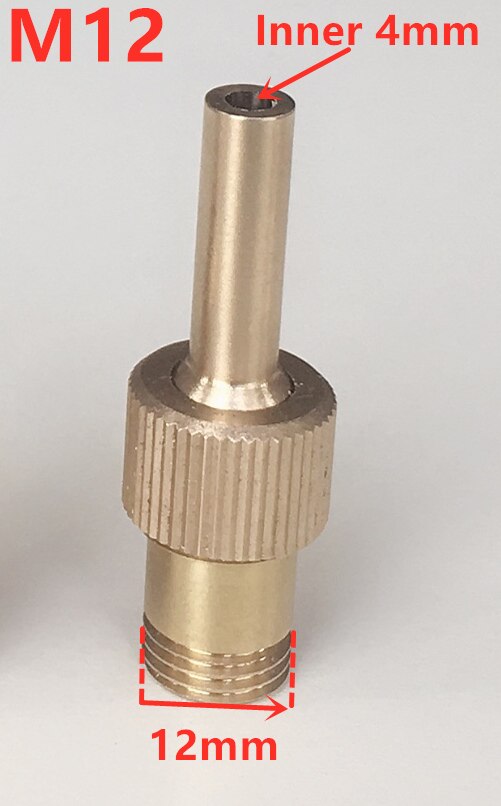 5PCS/LOT M6 M8 M10 M12 Male Thread Brass Micro Pur... – Vicedeal