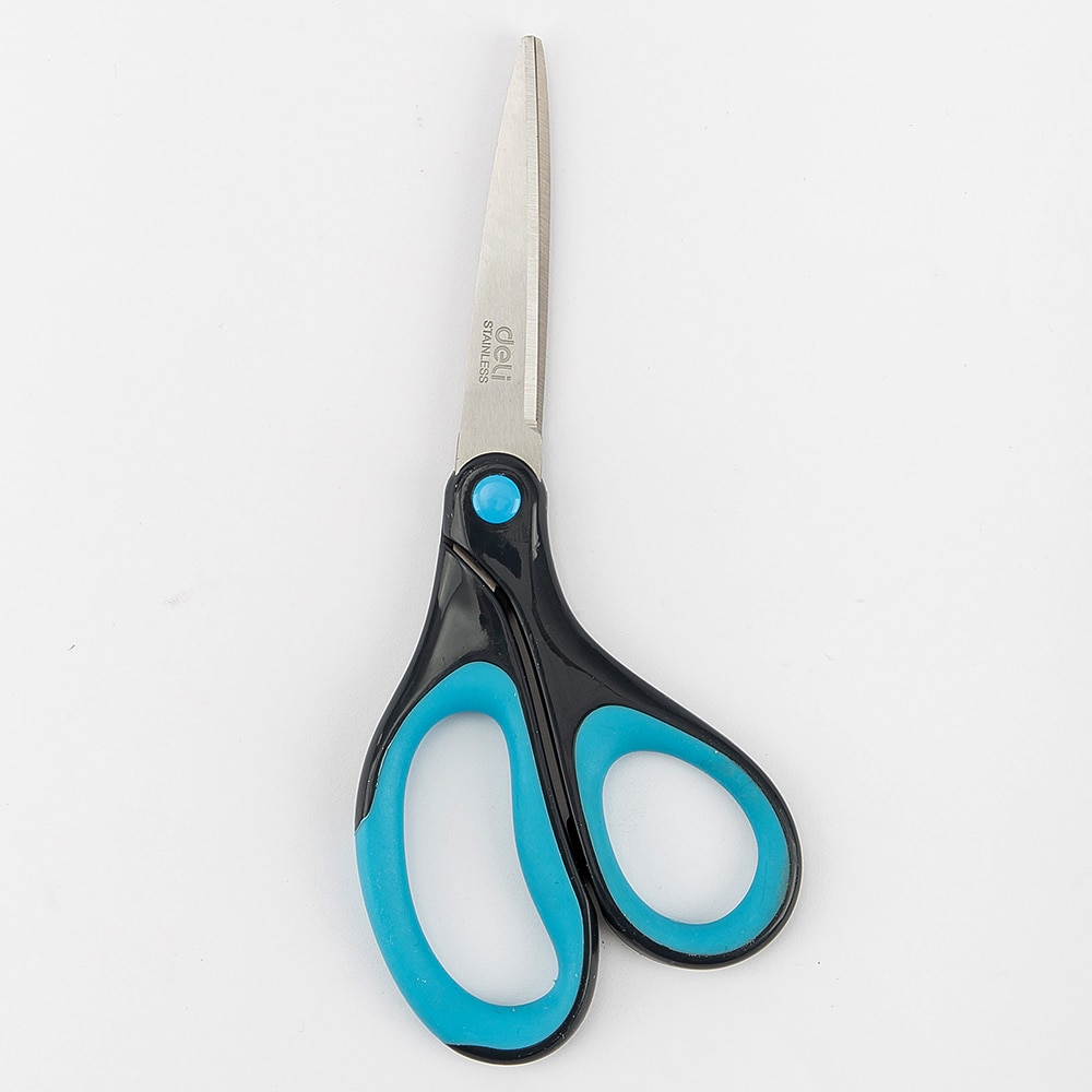 DELI Scissors E0602 Soft-touch 7 inch 180mm Office... – Grandado