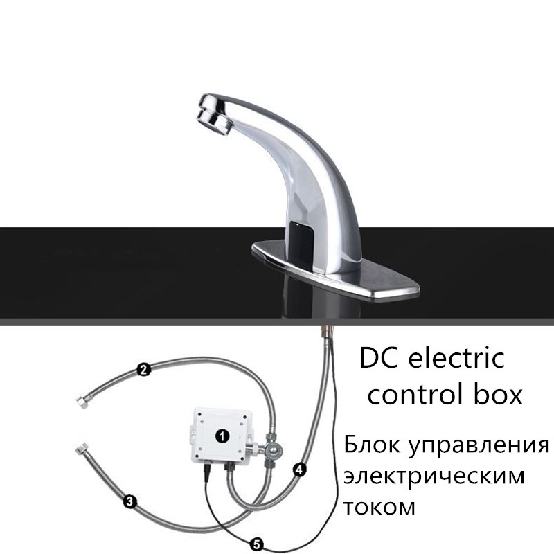 Bathroom Automatic Touch-Free Sensor Faucets Water... – Vicedeal