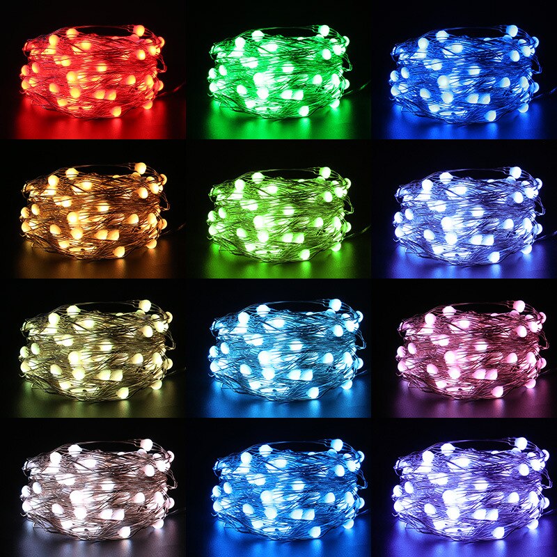 10M Christmas Wedding Party Decoration Light WS2812B SK6812 Pixels RGB ...