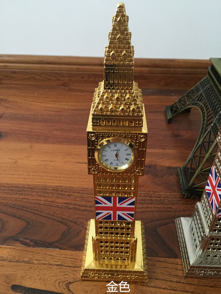 18CM articles clock London landmarks of the gothic... – Grandado