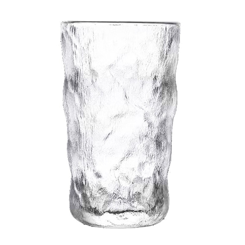 300ml/350ml Clear Beer Glass Glacier Pattern Wine ... – Vicedeal