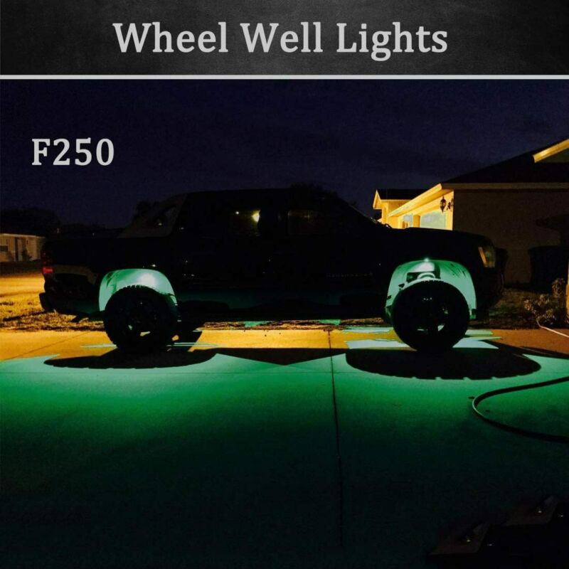 6X Led Rock Lights Green 9LED Rock Light IP67 Wat... – Vicedeal