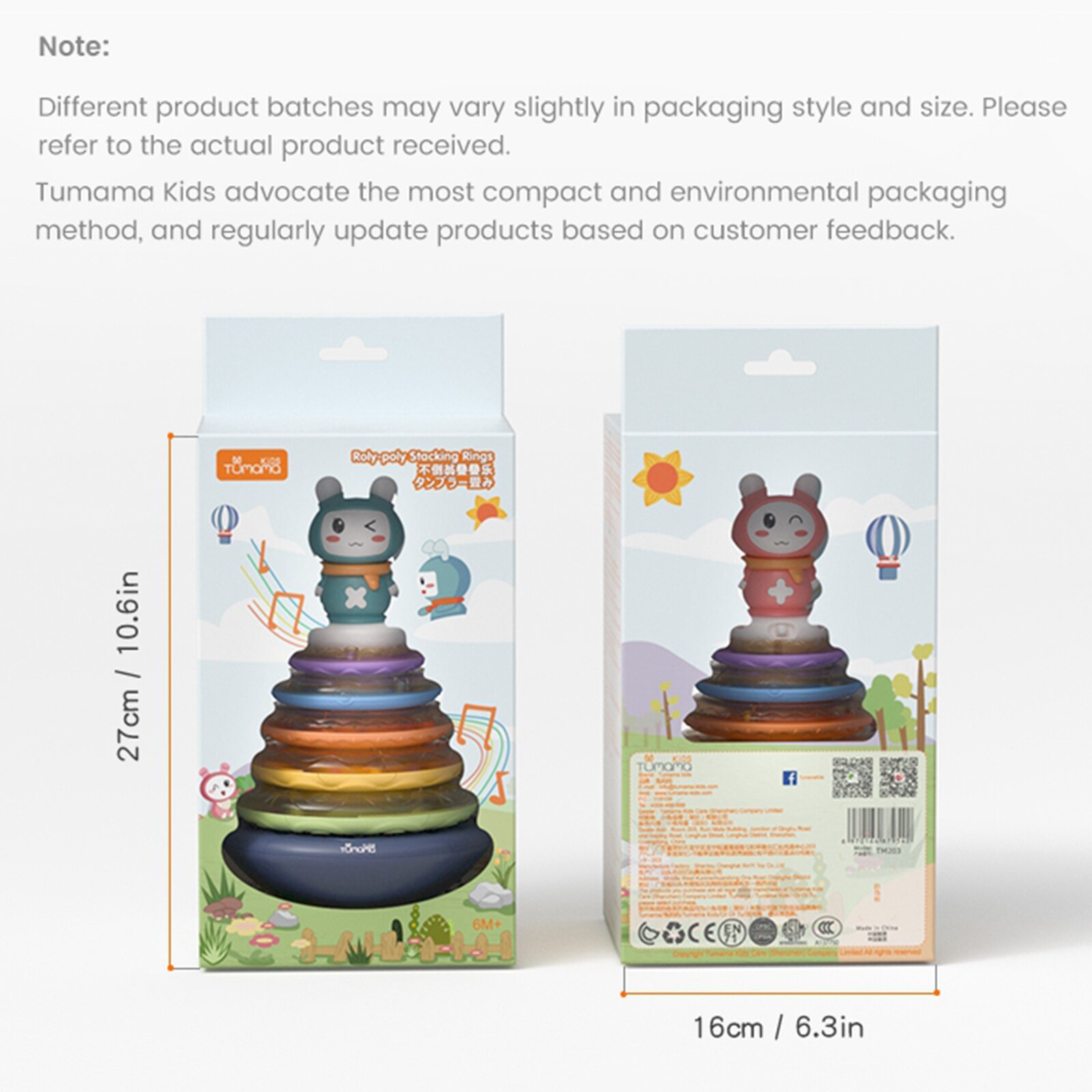 Stack & Learn Educational Activity Toy for Infants... – Grandado