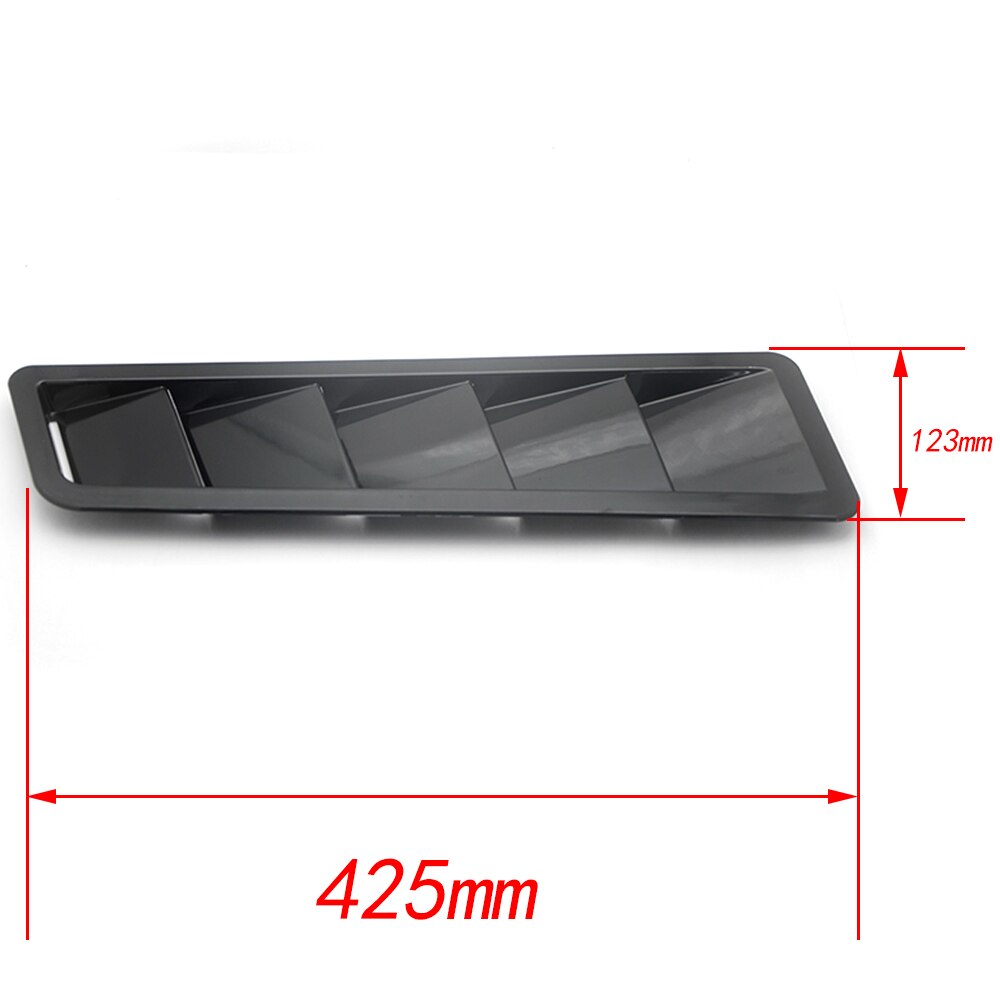 Air Flow Intake Universal Scoop Bonnet Side Fender... – Vicedeal