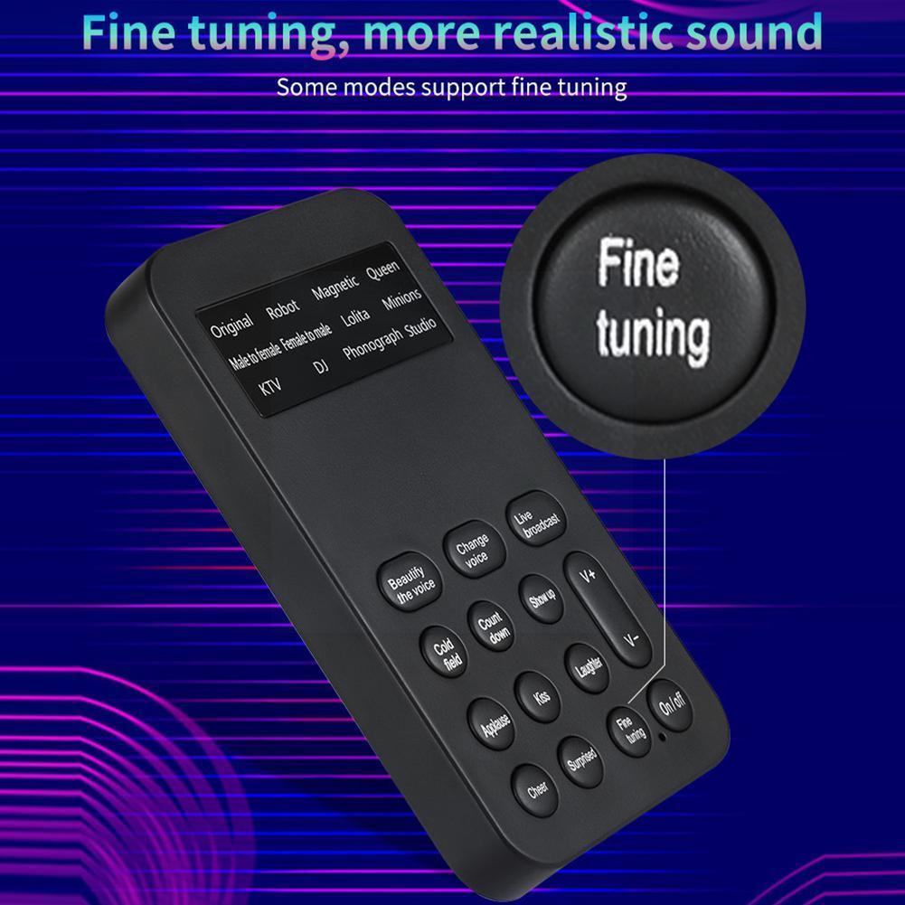 phone PC Universal Voice Changer Mini Sound Card P... – Grandado