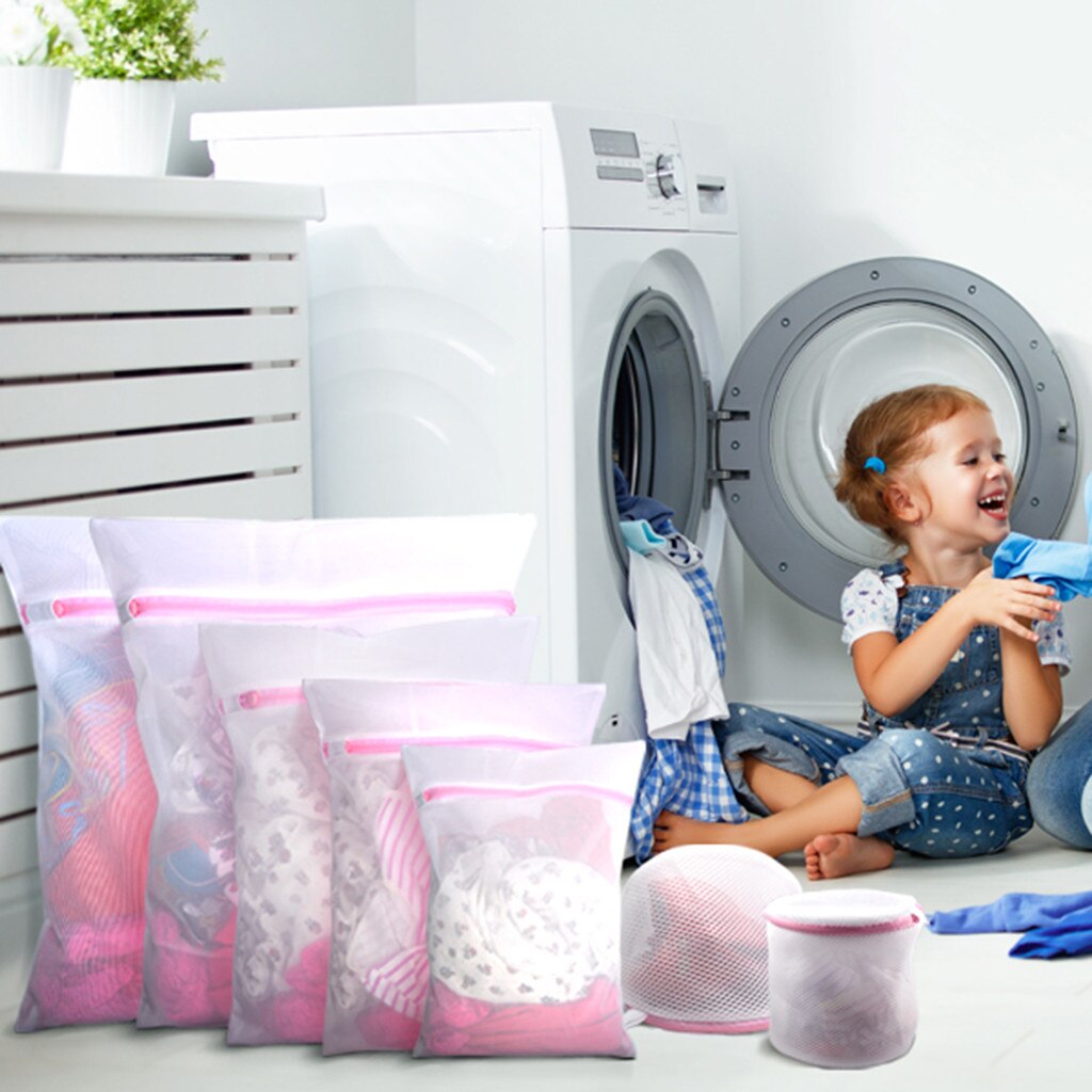 7 different sizes Mesh Laundry Bags for Delicates ... – Grandado