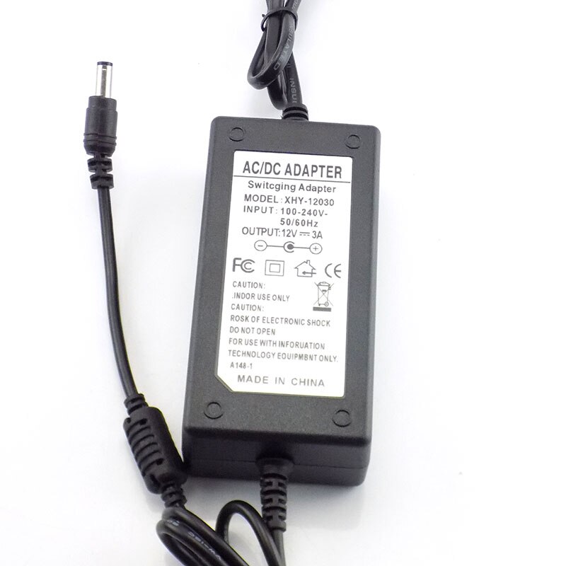AC à DC 100V-240V 12V 3A Alimentation Adaptateur C... – Grandado
