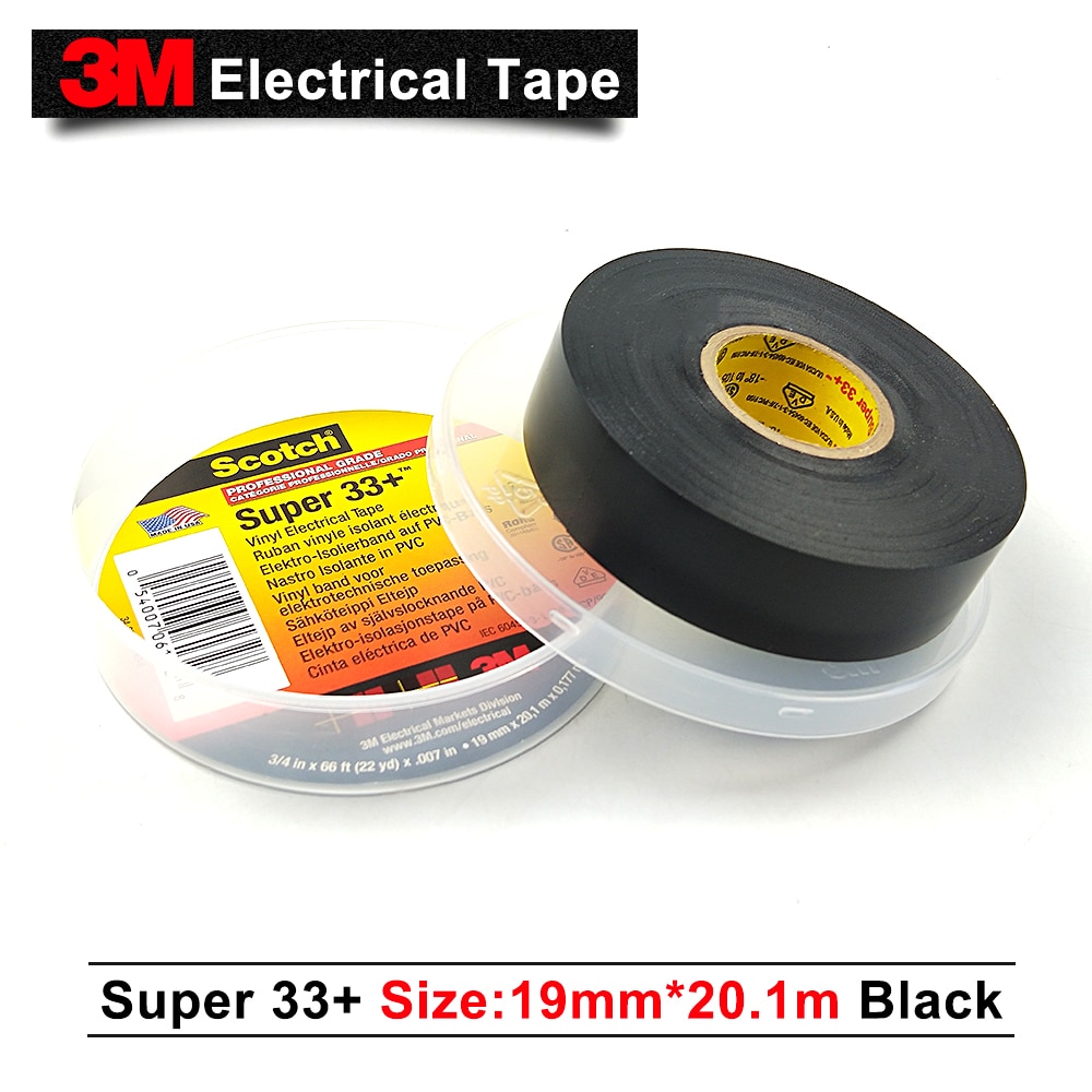 Original 3M Scotch Super 33+ PVC Electrical Insula... – Grandado