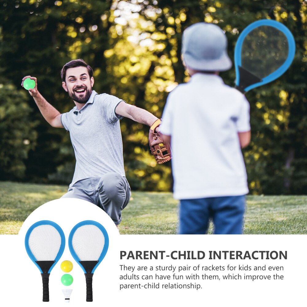 2pcs Badminton Tennis Rackets Children Kids Outdoo... – Grandado
