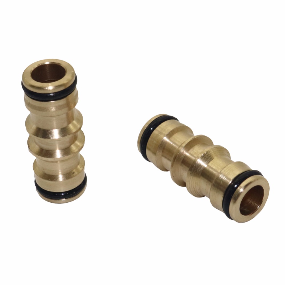5 PCS 2 Way Quick Coupling Brass Garden Hose Repai... – Grandado