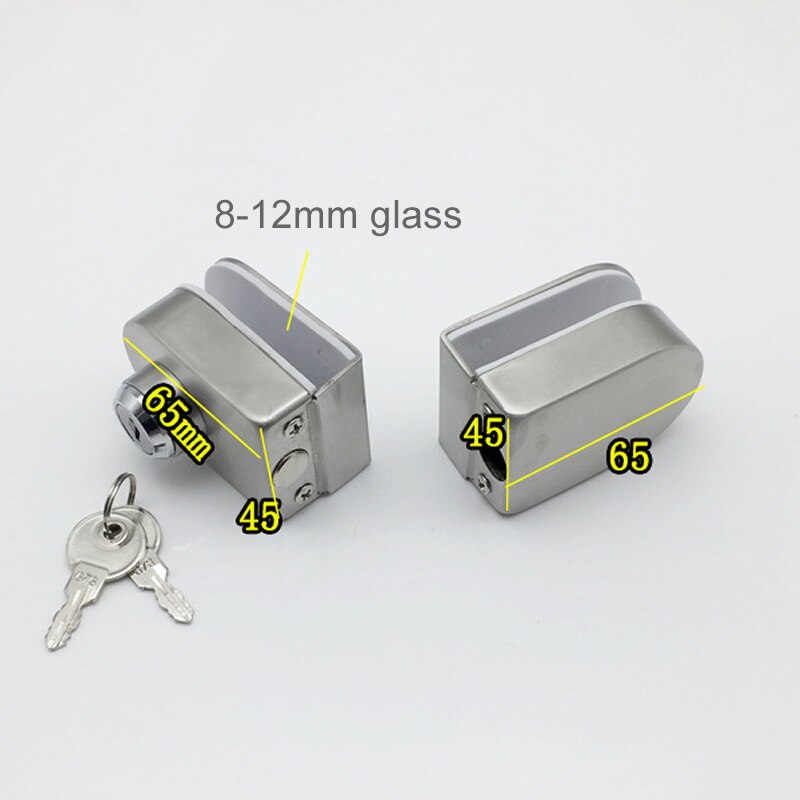 ,Glass Door Latches Lock/bolt with key,Rugged Safe... – Grandado