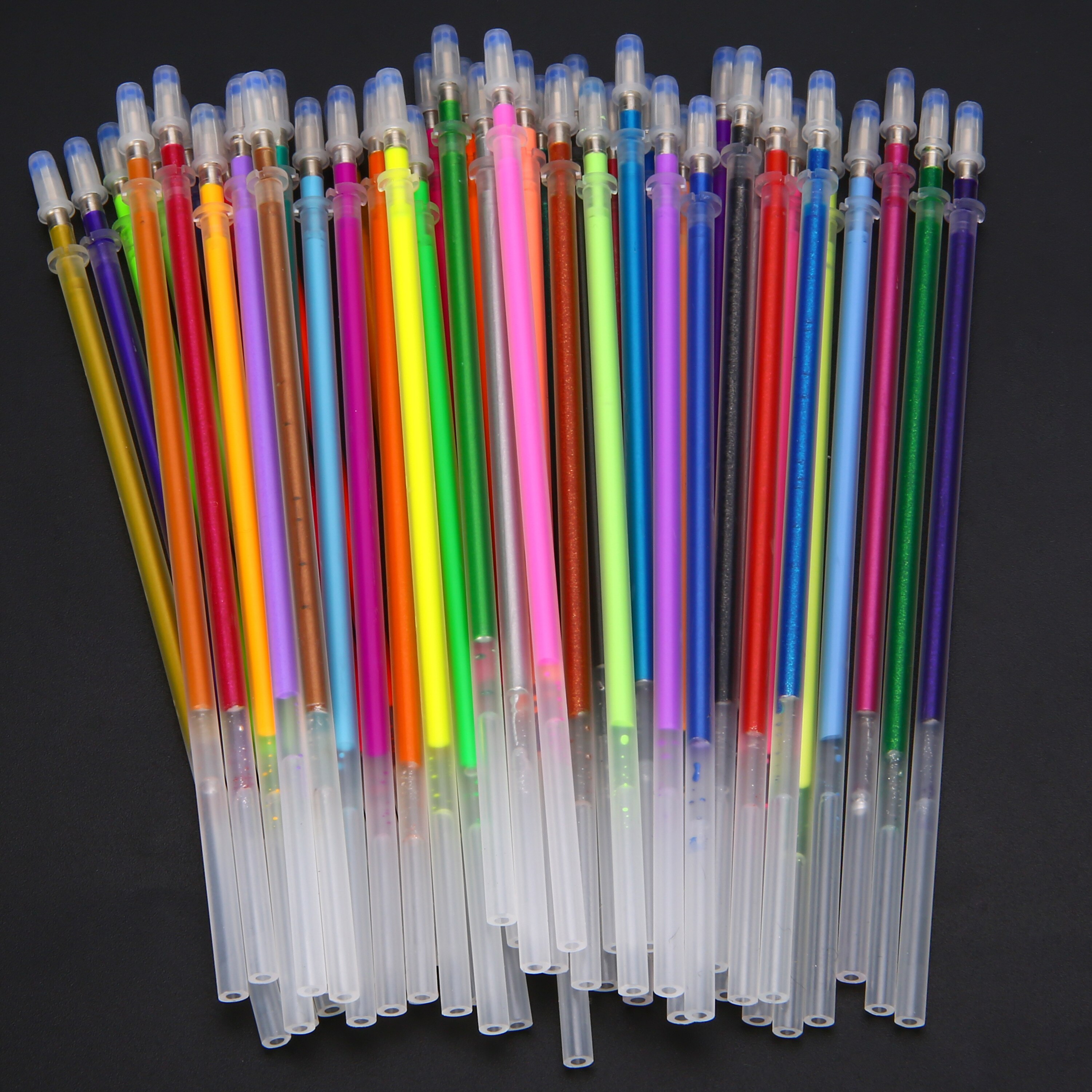 48 Colors Ink Gel Pens Refills 0.8mm Pen Refills G... – Vicedeal