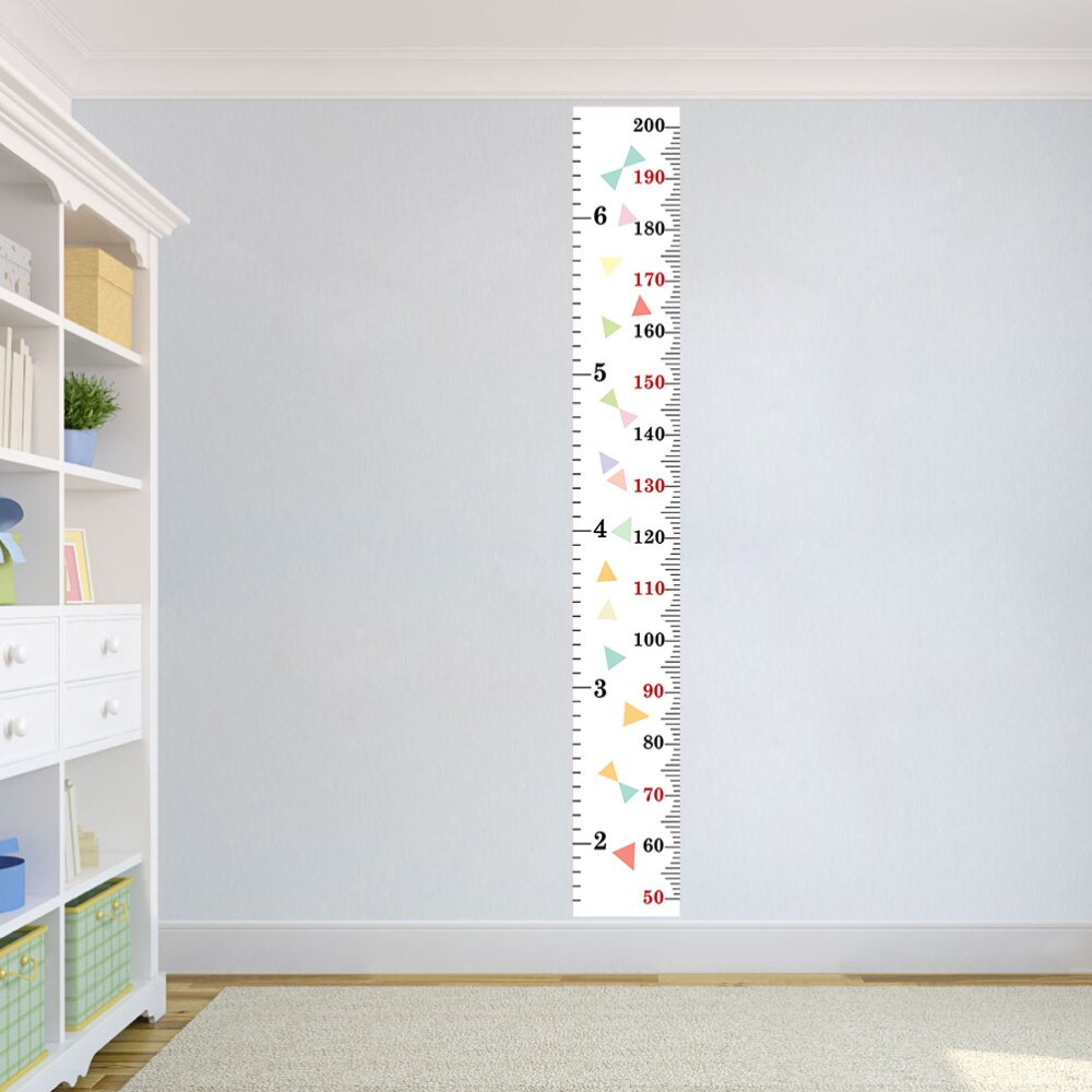 1Pc Baby Groei Grafiek Creatieve Canvas Geometrisc... – Grandado