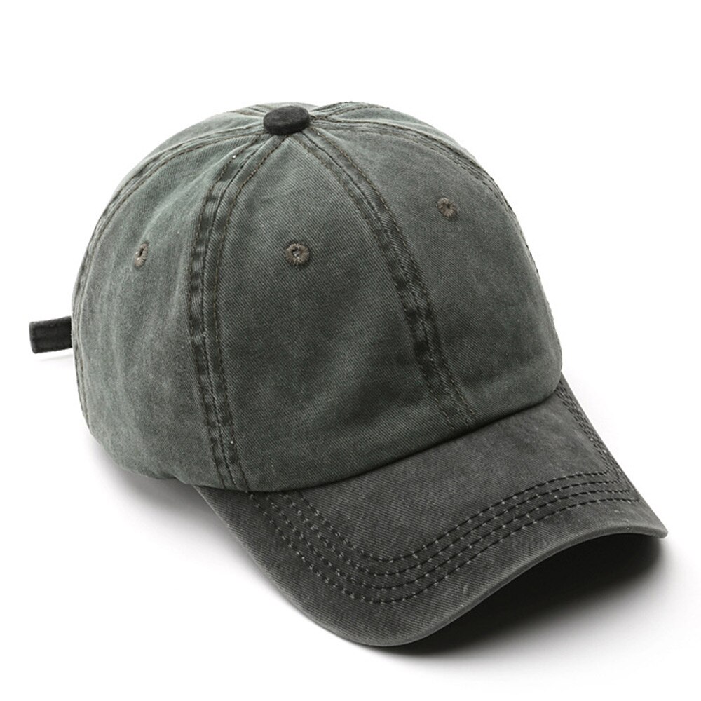 Retro Patchwork Vlakte Baseball Cap Voor Mannen Ka... – Vicedeal