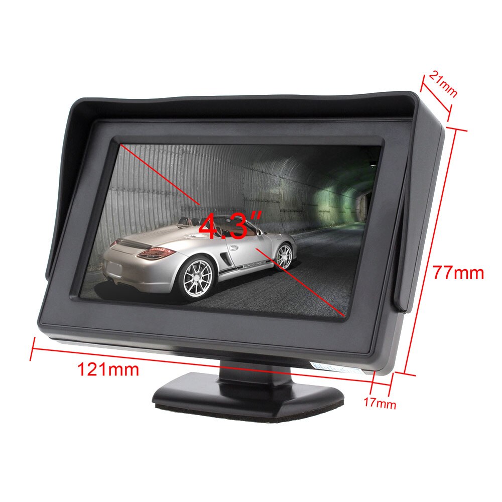 4.3 Inch Car Display Hd Visual Reversing Image Sys... – Grandado