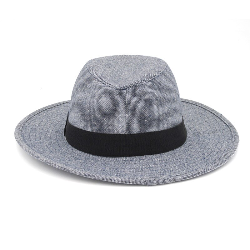 Cowboy Hats For Men And Women Gray Color Cotton Wi... – Vicedeal