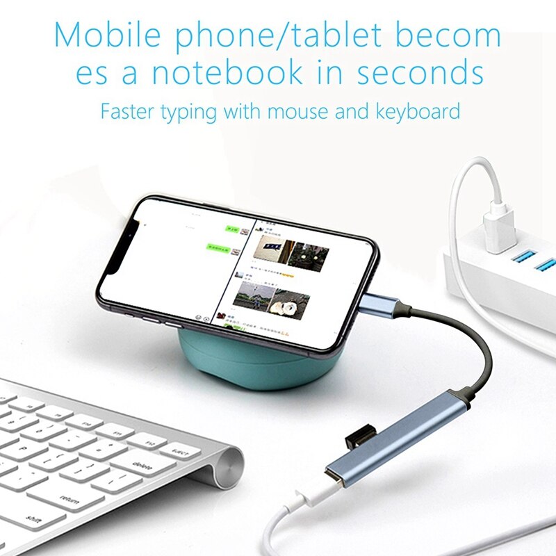 4-In-1 Type C To USB Docking Station USB3.0 HUB Dr... – Grandado