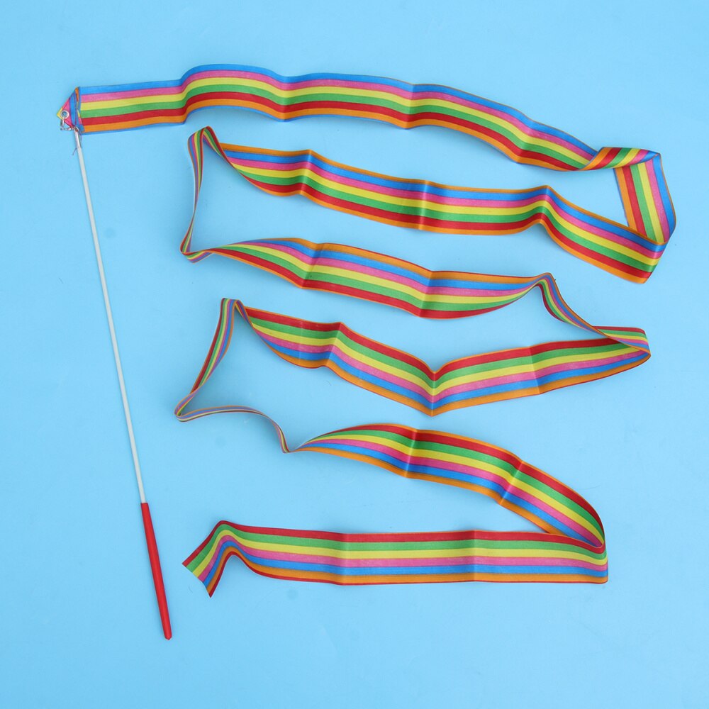 10Pcs Kleurrijke 4-Meter Ritmische Gymnastiek Lint... – Grandado