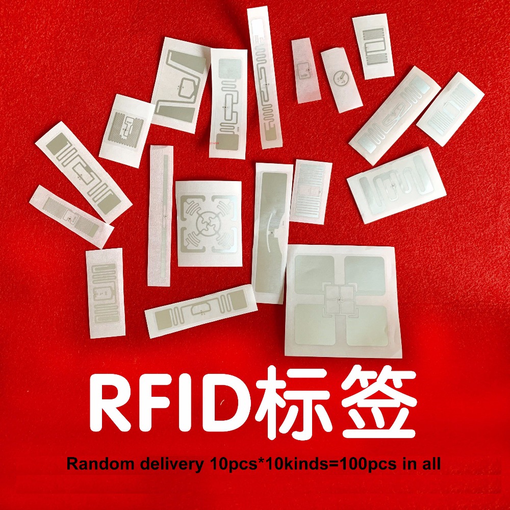 UHF RFID stickers RF passive tags 10 kinds samples... – Vicedeal