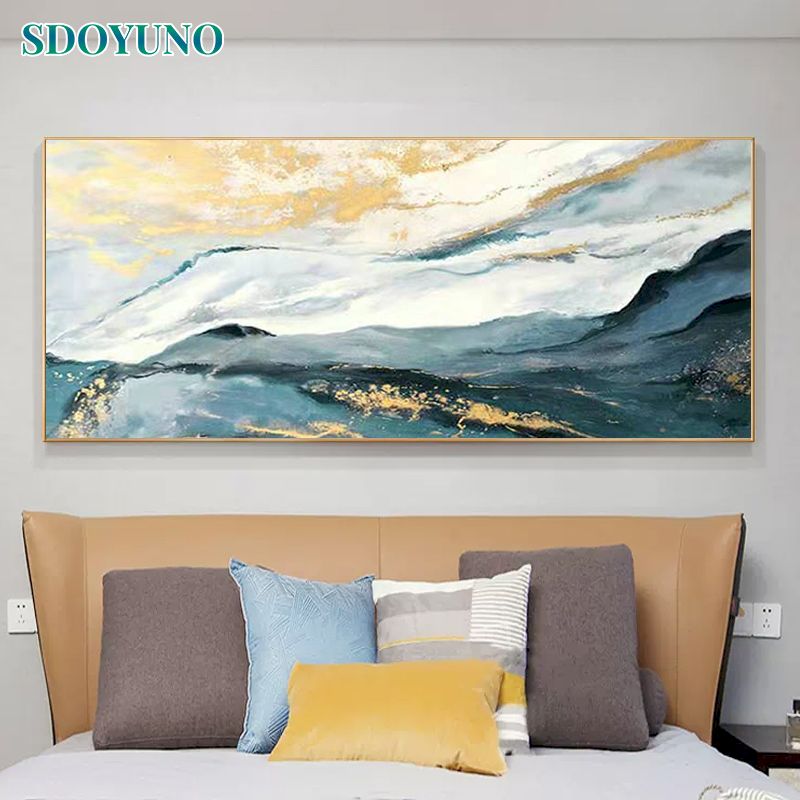 SDOYUNO Large Size Abstract Painting By Number Lan... – Grandado