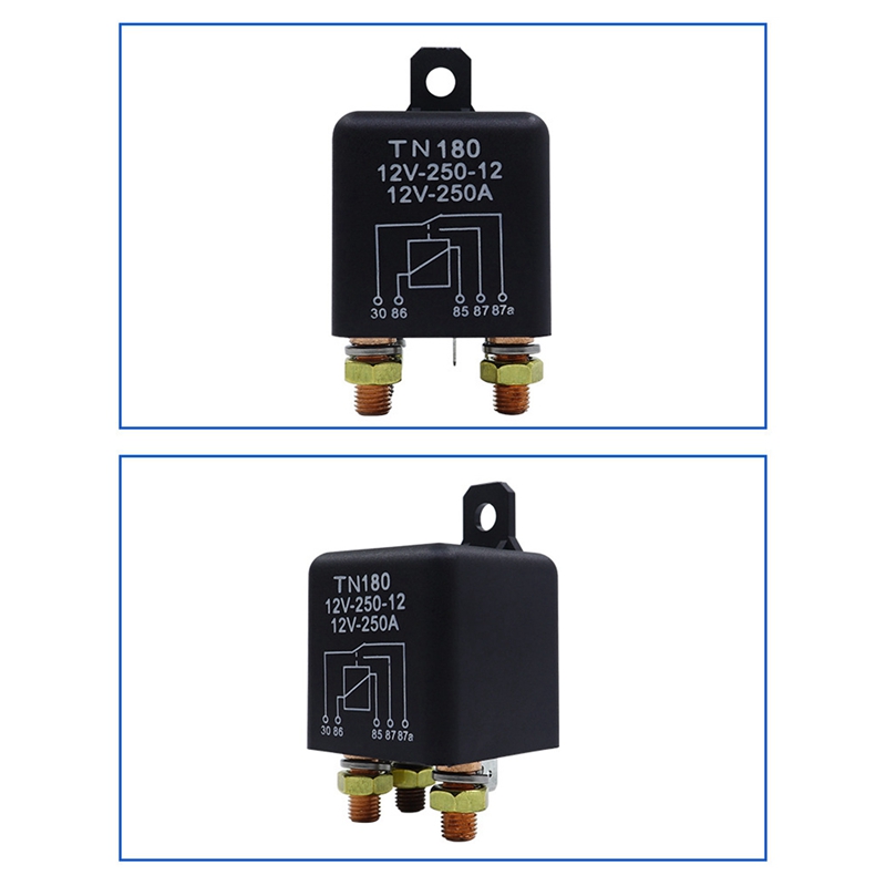 Car Relay 12V 250A Continuous Type High Power Moto... – Grandado