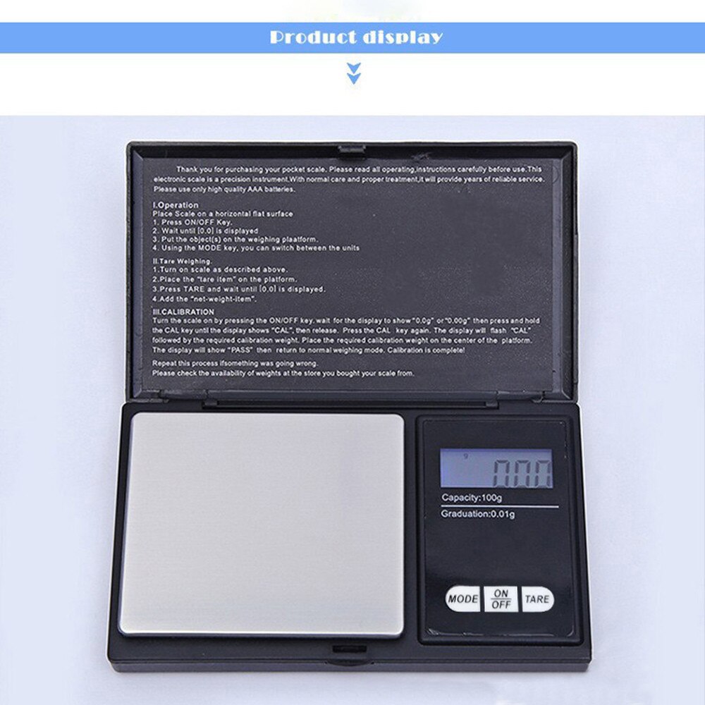 500g Precision Digital Scales for Gold Jewelry 0.1... – Grandado