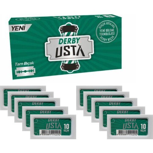 100 pc Double Edge Razor Blades – Grandado