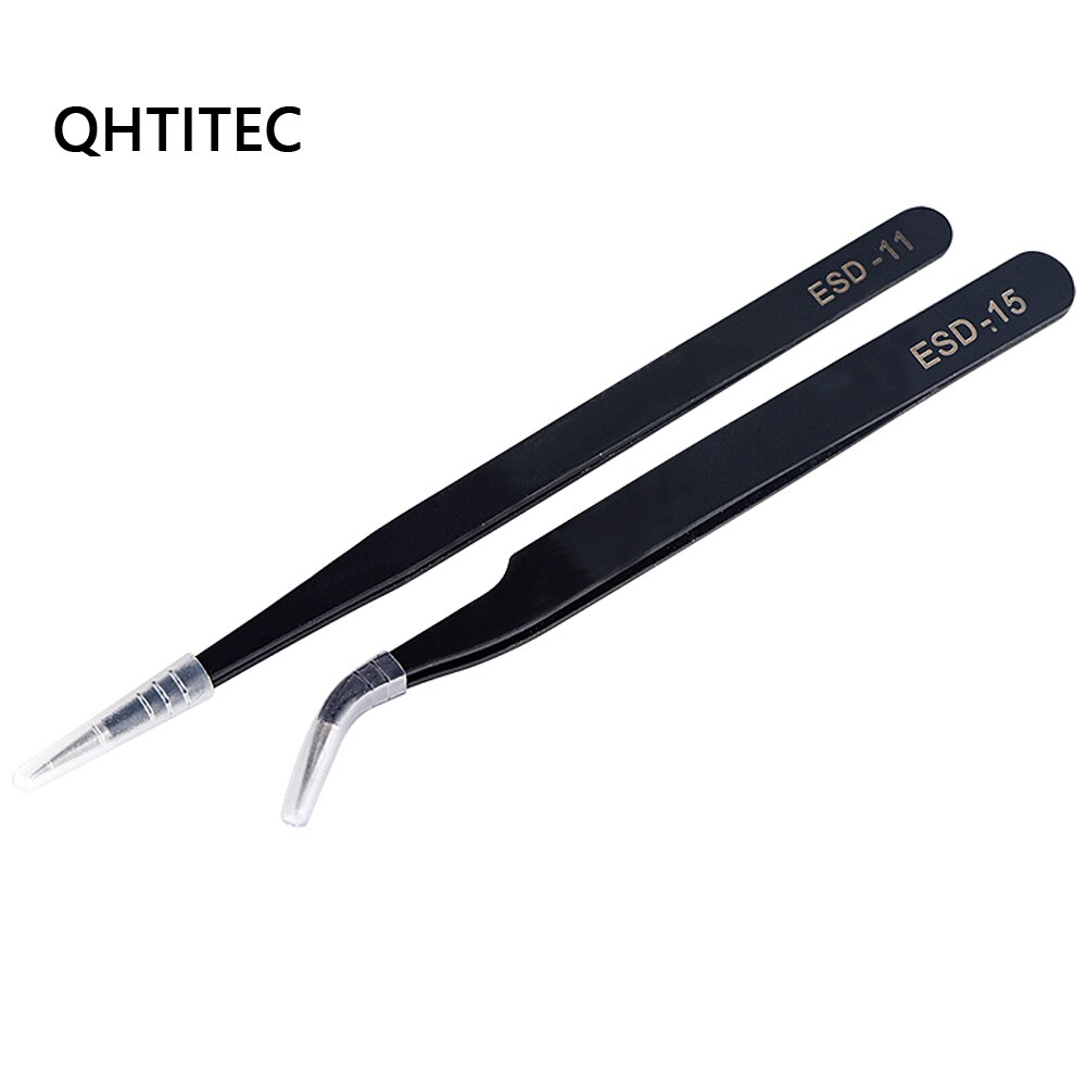 JCD Industrial Tweezers Anti-Static Stainless Stee... – Vicedeal