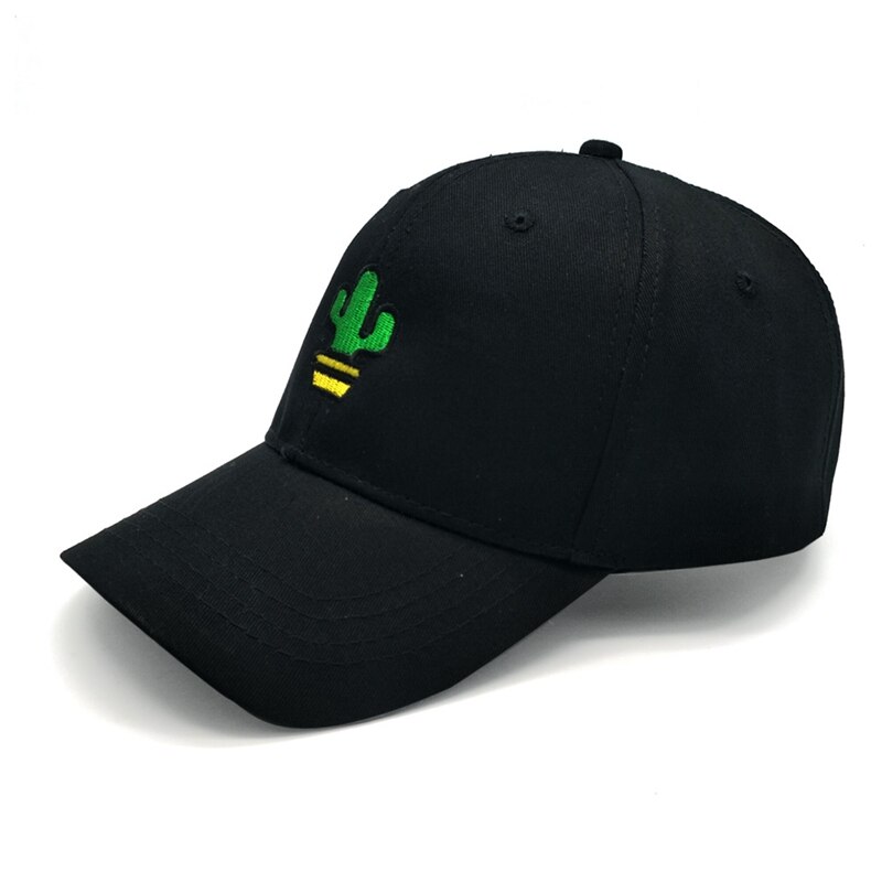 Baseball Cap Women Men Cactus Embroidered Cotton H... – Grandado