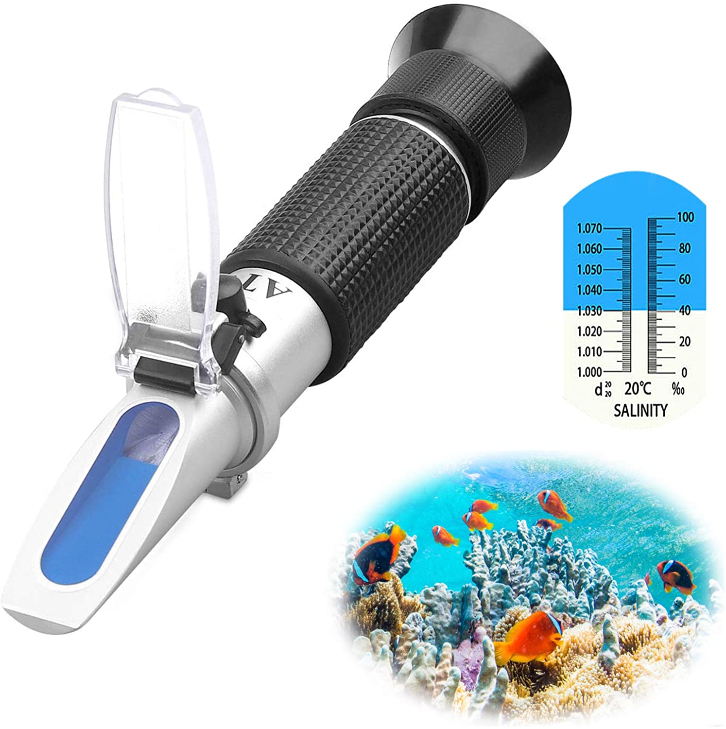 Handheld System 0-40% Salinity Marine Aquarium Opt... – Grandado
