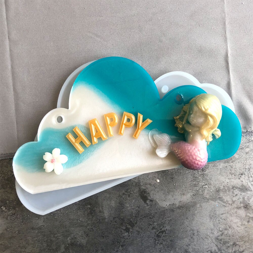 Gör-det-själv harts kristall epoxi dörr nummerskyl... – Grandado